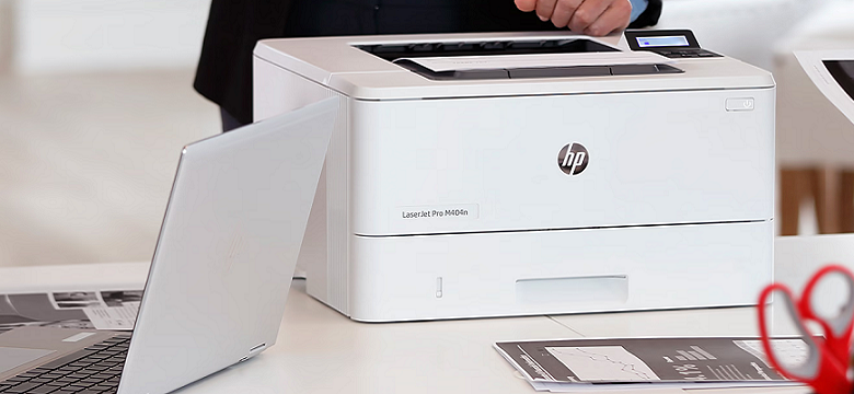 پرینتر HP404dn تک کاره لیزری مشکی | کیفیت چاپ پرینتر HP DN404